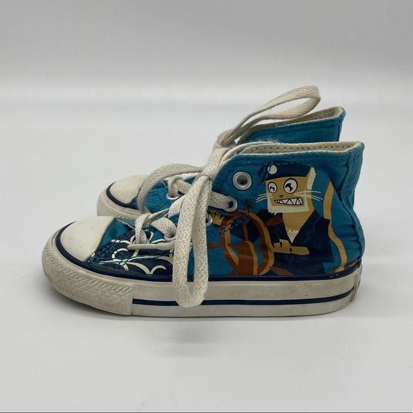 Converse | Shoes | Converse Blue Baby High Top Classic Chuck Taylor ...